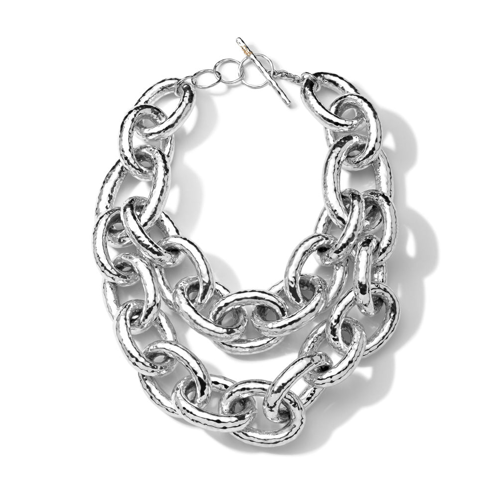 Sterling Silver Glamazon 2-Strand Athena Chain 24"lace 24" – IPPOLITA