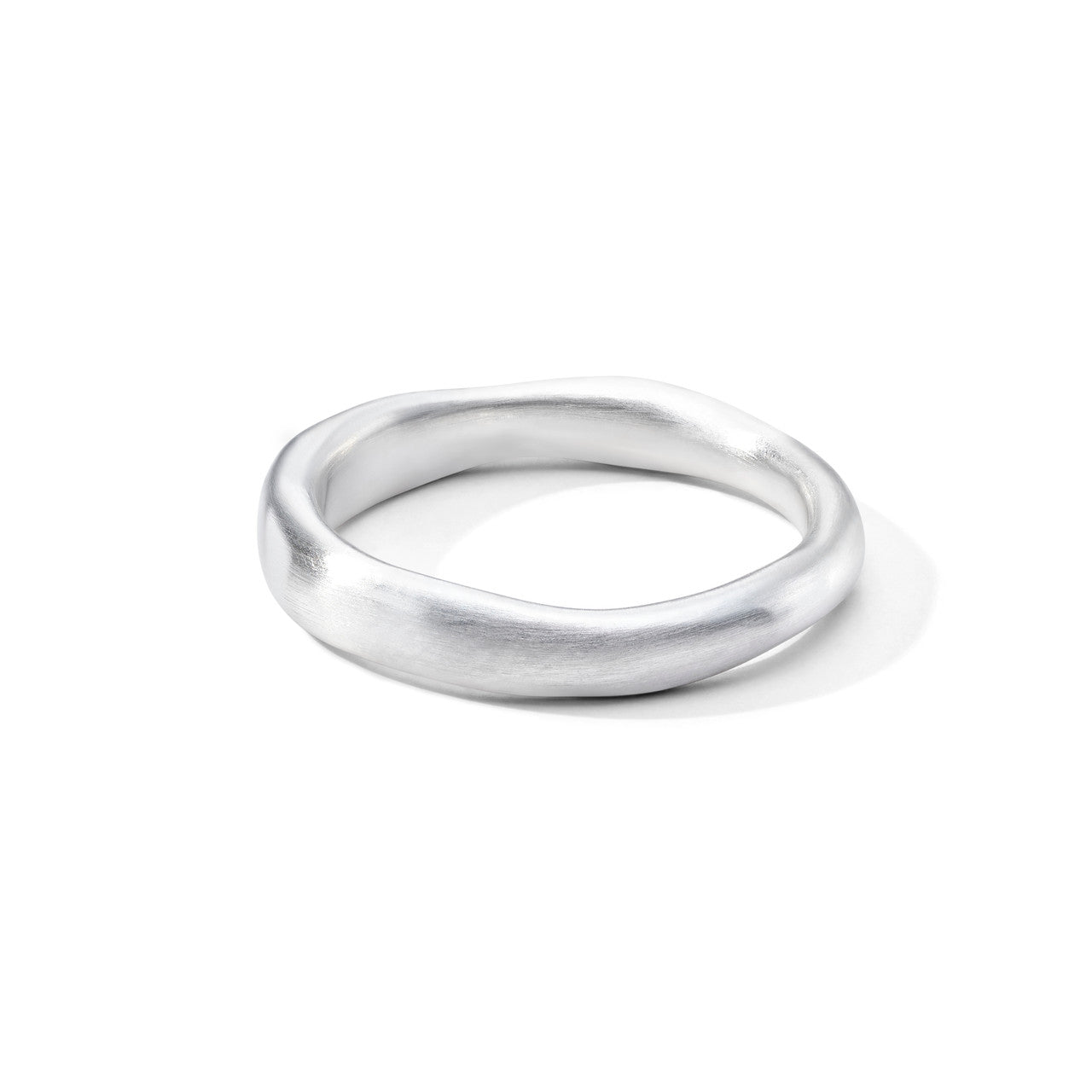 925 Classic Wide Squiggle Matte Finish Band Ring – IPPOLITA